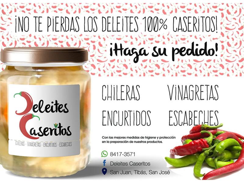 Jessie Calderón Seas, Deleites Caseritos